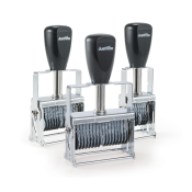 Justrite Metal Number Stamps